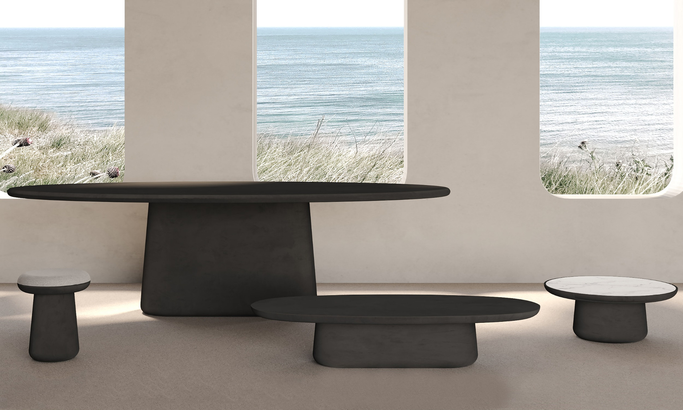 Muundo tafelcollectie gebaseerd op paddenstoelen | Interior Business