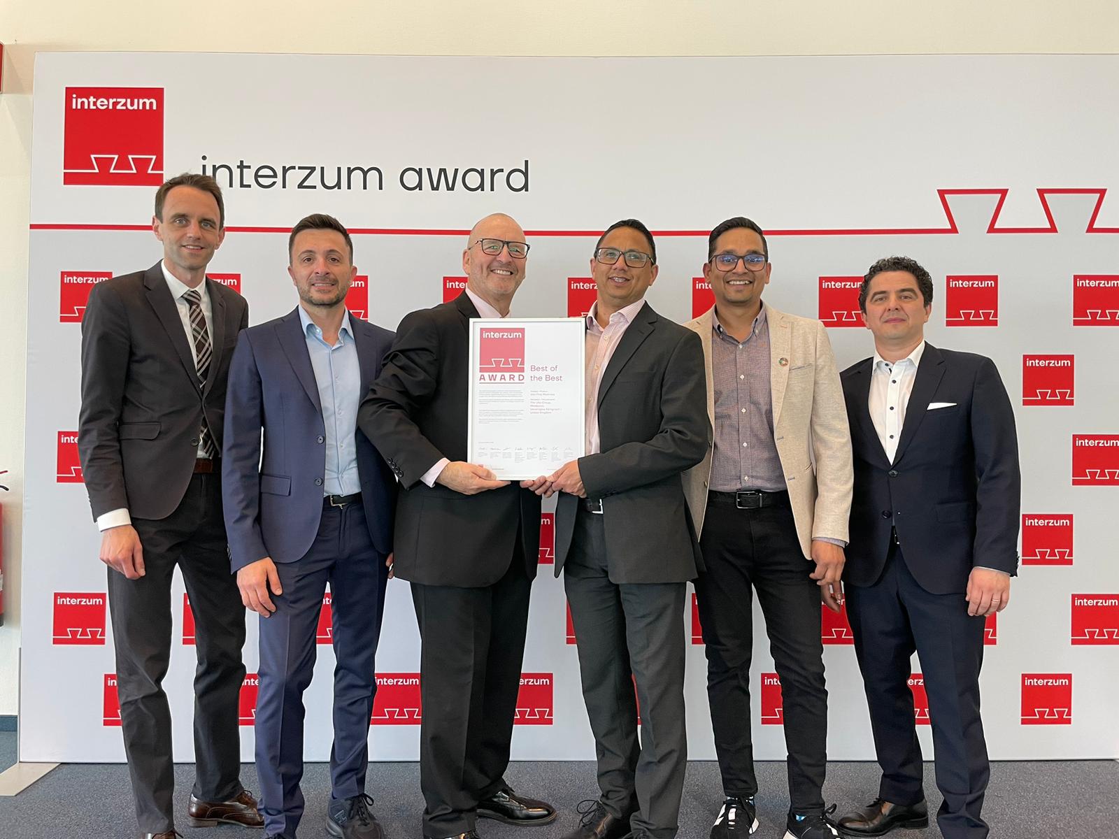 Vita Group wint interzum 2023 awards | Interior Business