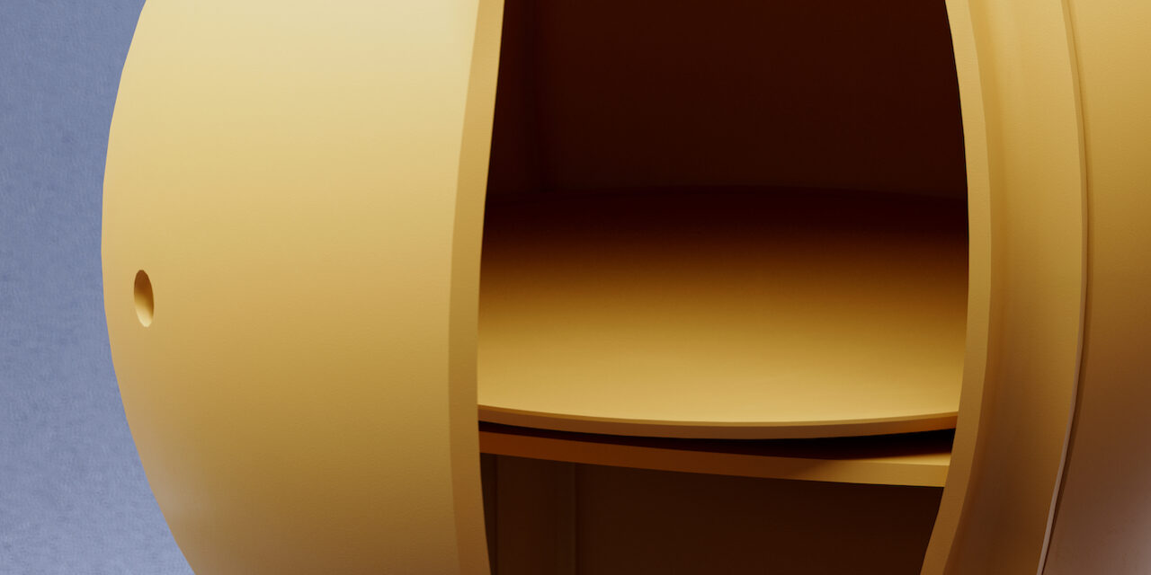 Studio Roderick Vos ontwerpt de drankkast Belly | Interior Business