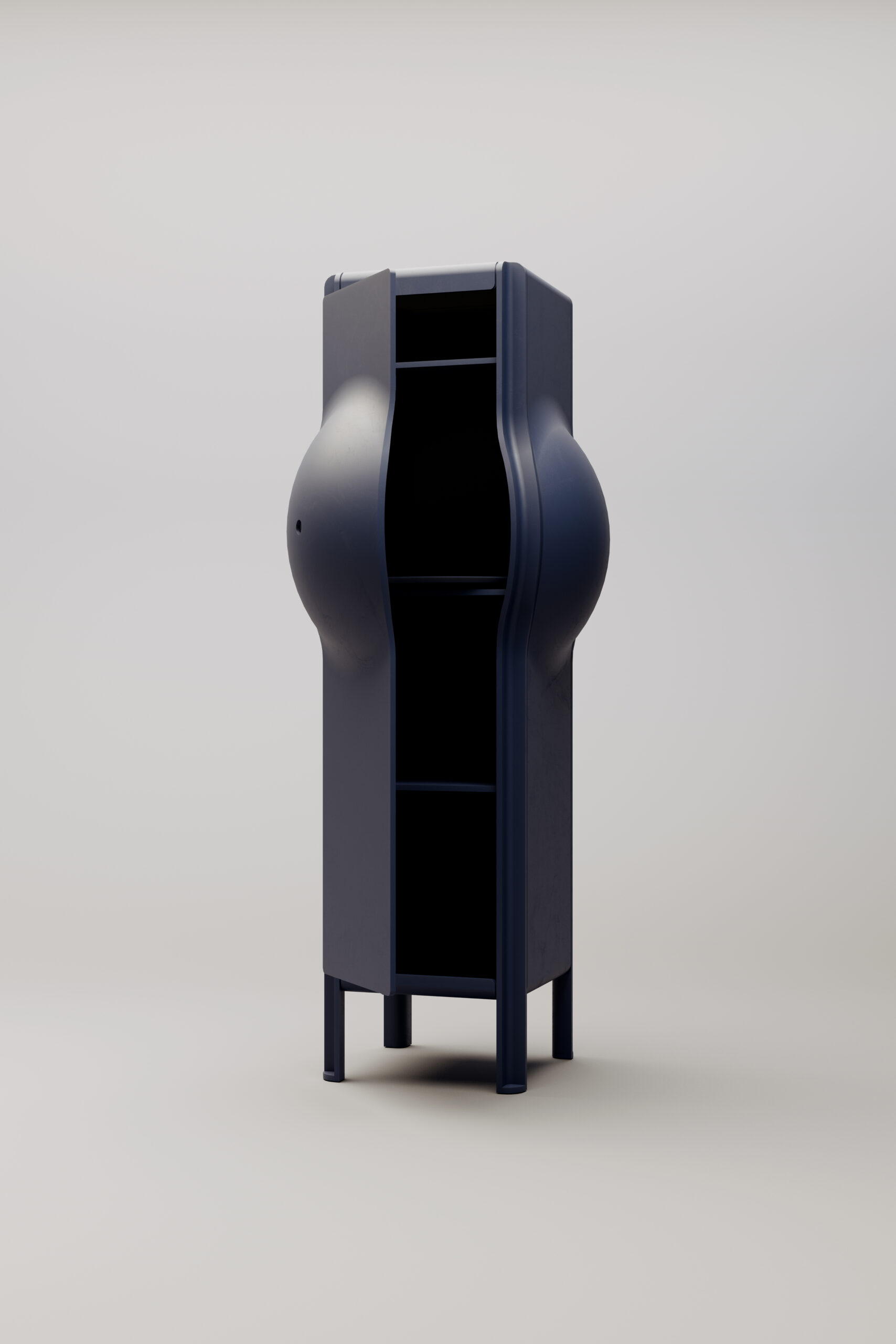 Studio Roderick Vos ontwerpt de drankkast Belly | Interior Business