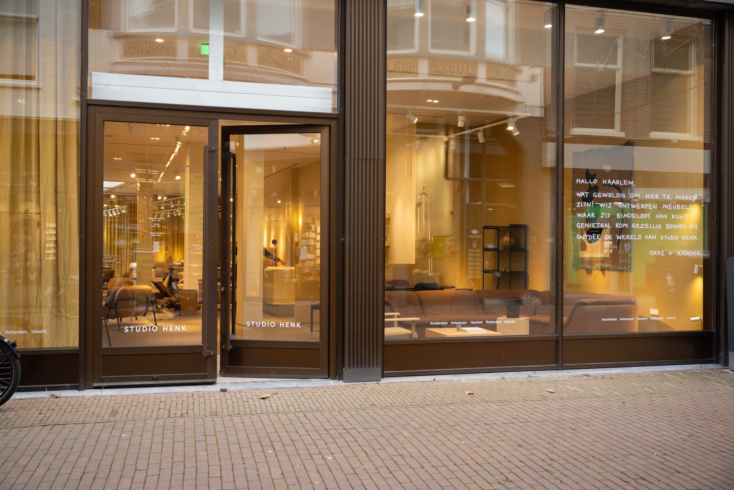 Studio HENK opent nieuwe winkel in Haarlem aan de Barteljorisstraat ...